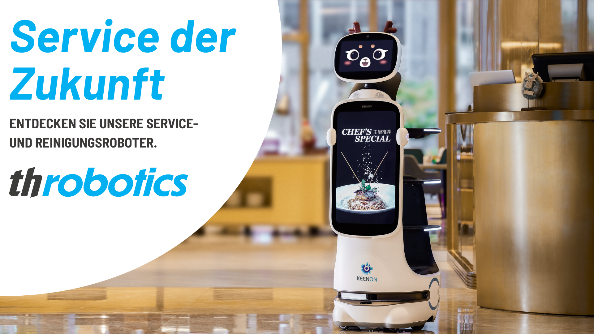 Gewerbliche Roboter für Service, Lieferung und Reinigung – throbotics ...